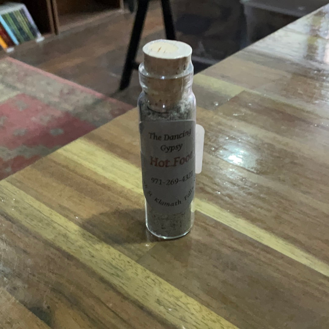 Hot Foot Powder Vial – The Dancing Gypsy - A space for spiritual growth